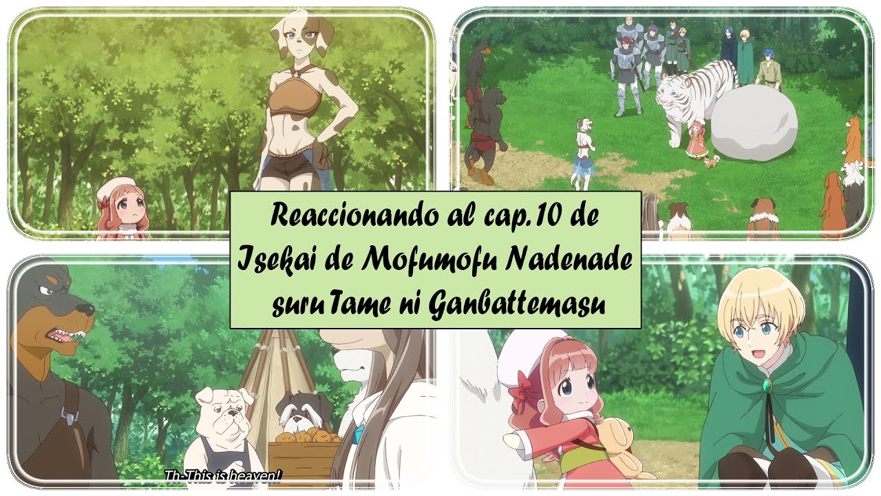Reaccionando a Isekai de Mofumofu Nadenade suru Tame ni Ganbattemasu ...