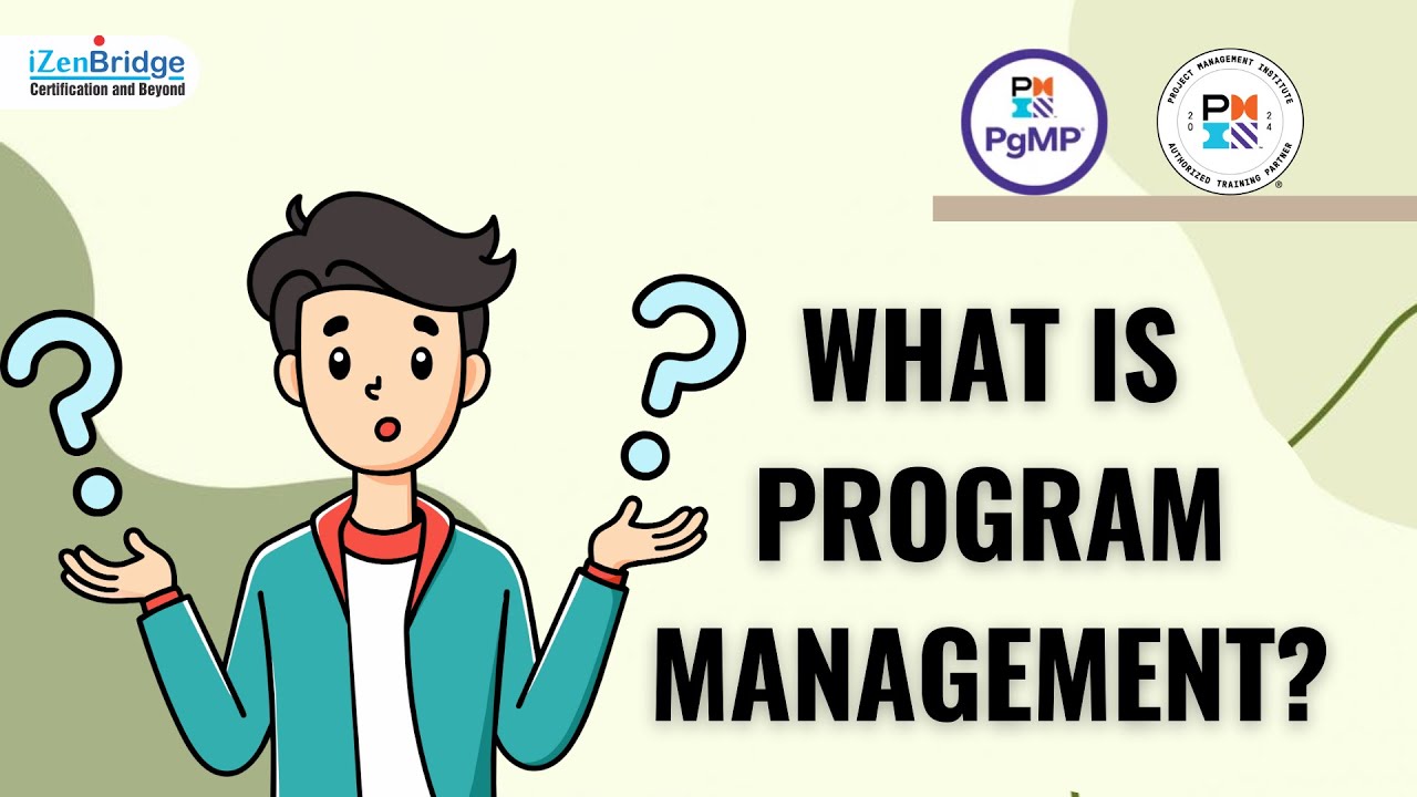 What is Program Management ? #PgMPiZenBridge - YouTube