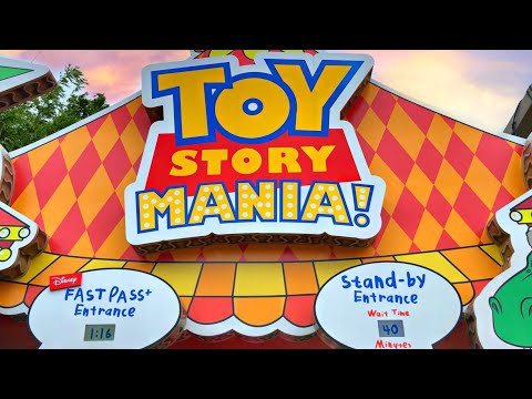 Toy story manía (Ride 3D) Disney world Hollywood studios Orlando ...