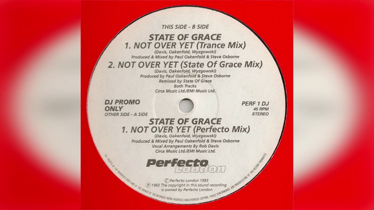 (State Of) Grace - Not Over Yet (Perfecto Mix) - YouTube