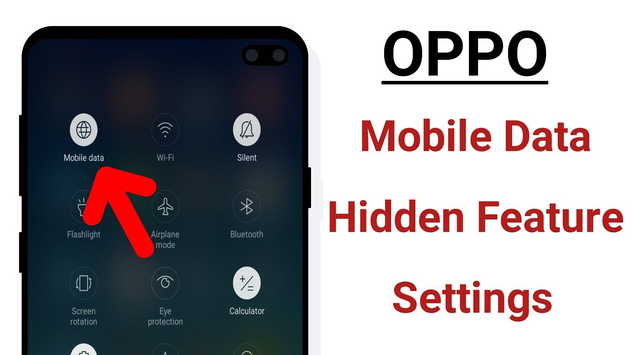 OPPO Mobile Data Hidden Features Settings - YouTube