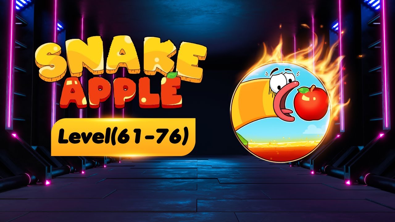 Warning: This New Snake Apple Game is Highly Addictive! | Level(61-76 ...