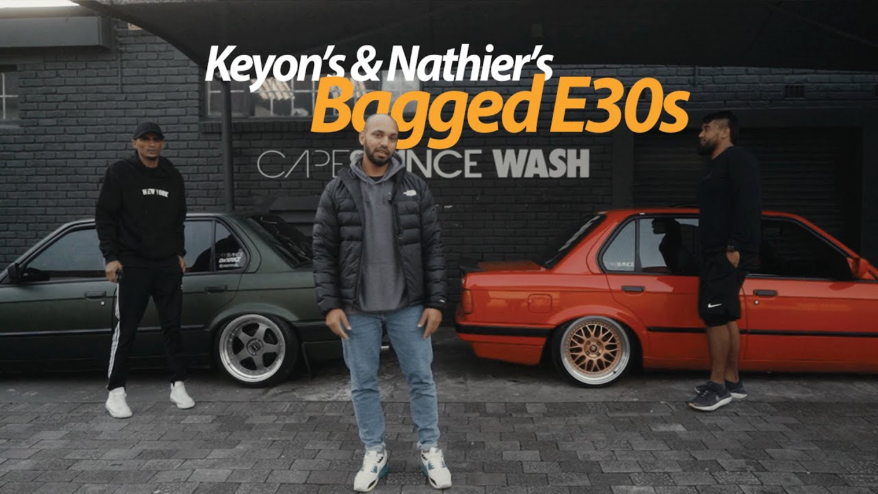 Keyon's & Nathier's Bagged E30 | Capestance - YouTube