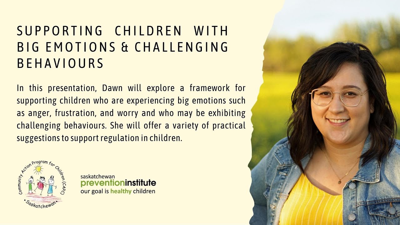 Supporting Children with Big Emotions & Challenging Behaviours - YouTube