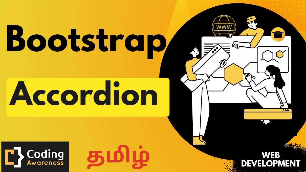 What is Bootstrap Accordion ? Web Development | Coding Awareness - YouTube