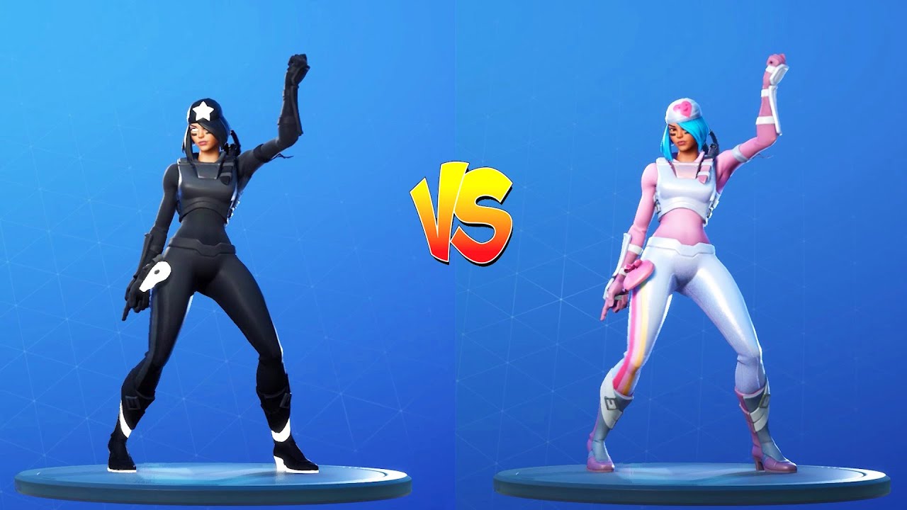 SKULLY vs SHADOW SKULLY | Fortnite Dance Battle - YouTube