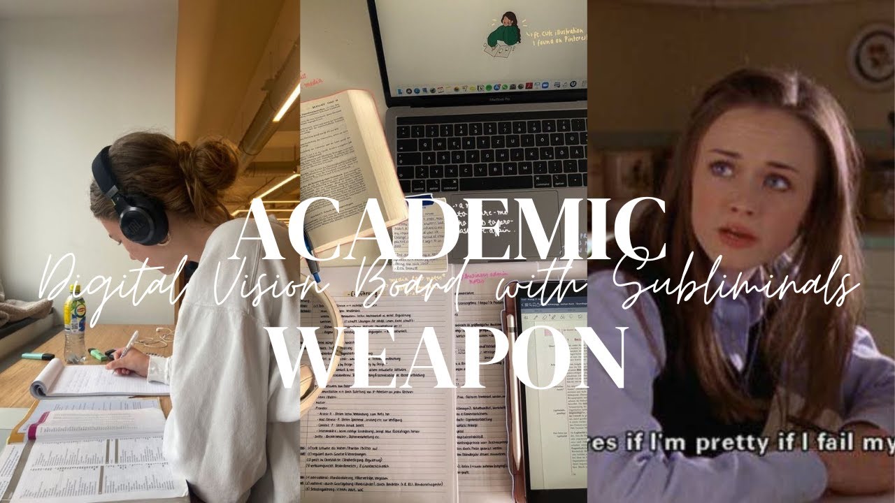 Academic Weapon | Digital Vision Board with Subliminals | ItGirlux ...