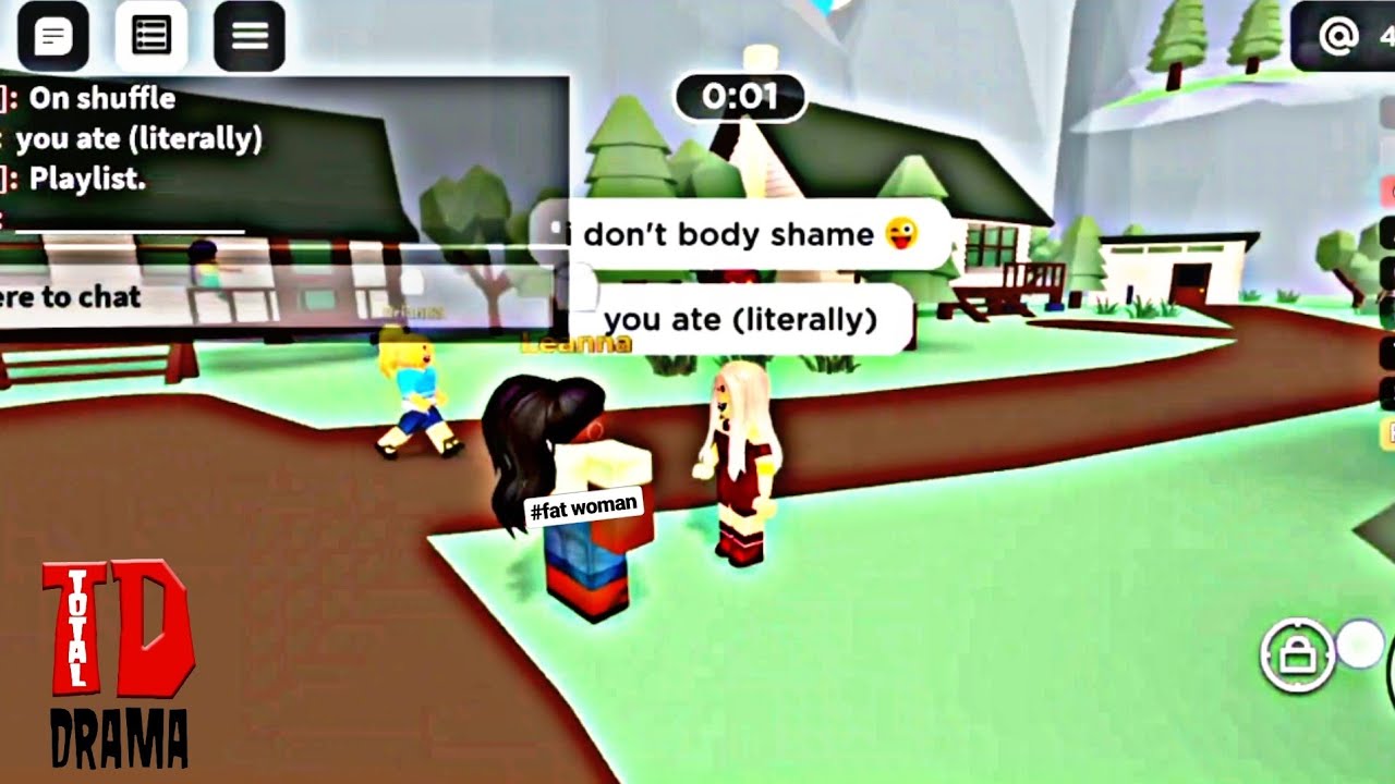 bullying leanna and stacy in total roblox drama 😊 (pt1) #totaldrama ...