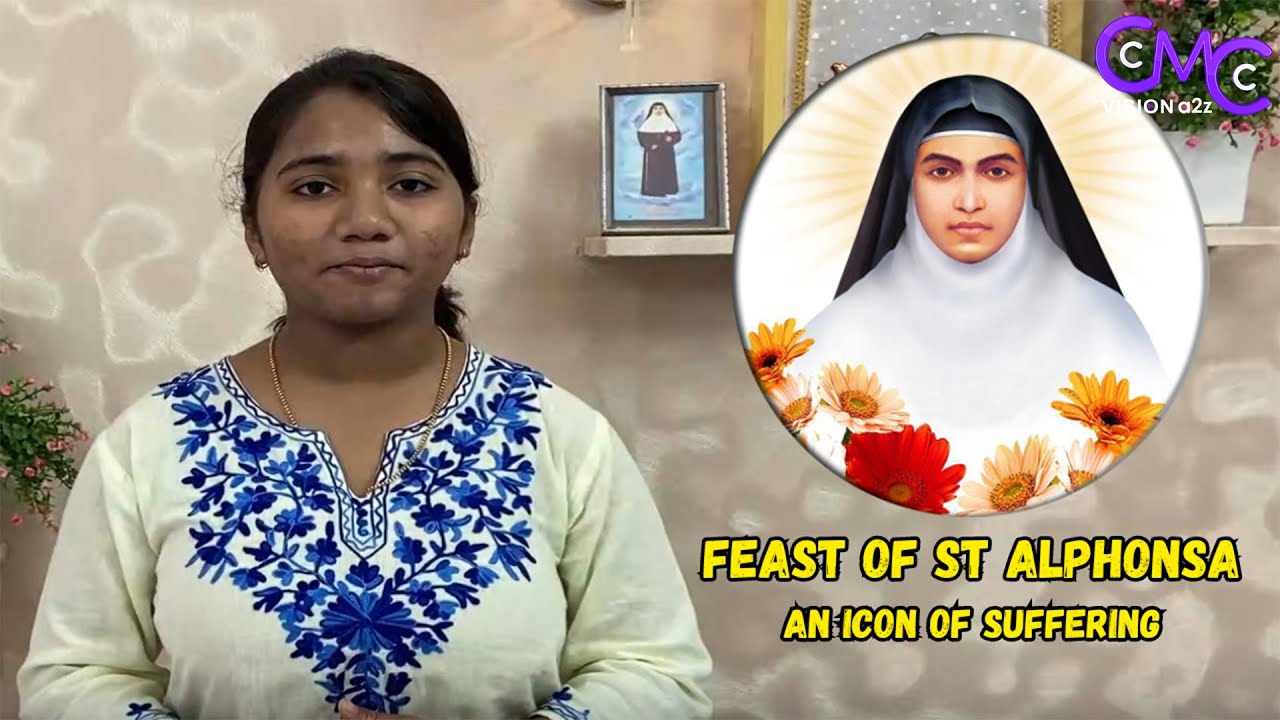 St. Alphonsa - An Icon of Sufferings | Message About St. Alphonsa | Message : Diya Binu John ...