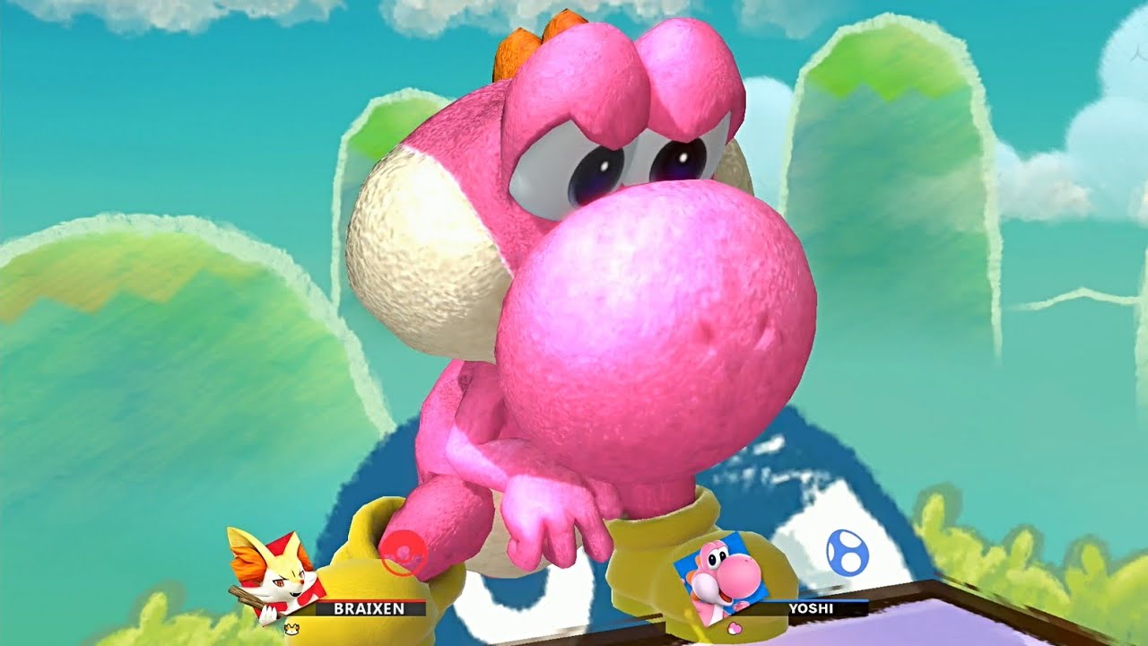Craft Pink Yoshi Vore Braixen - YouTube