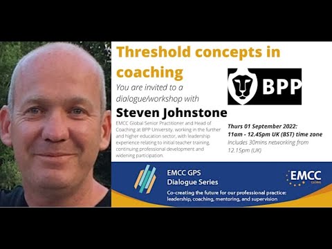Steven Johnstone - Threshold concepts in coaching - YouTube