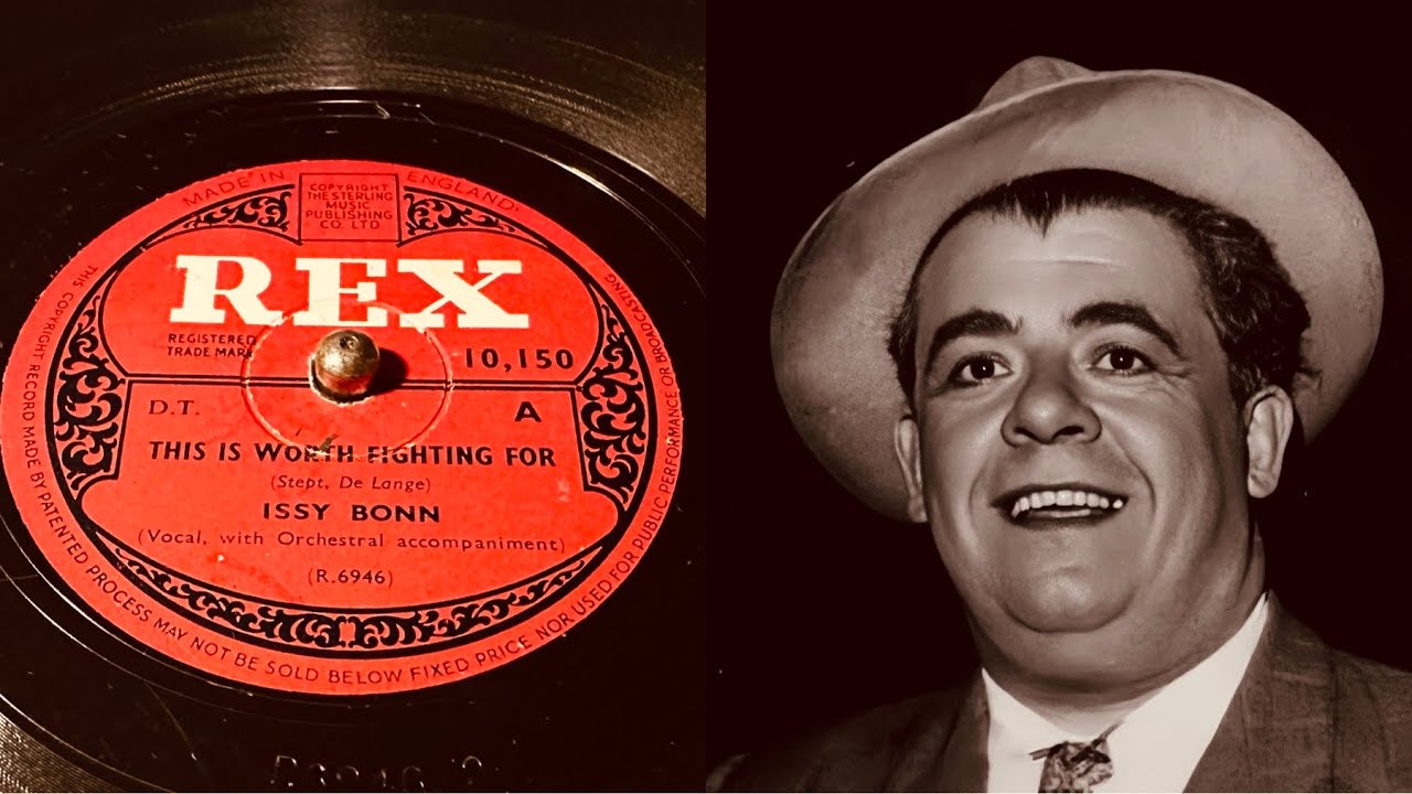 Issy Bonn - This World Is Worth Fighting For - 78 rpm - REX 10150 ...