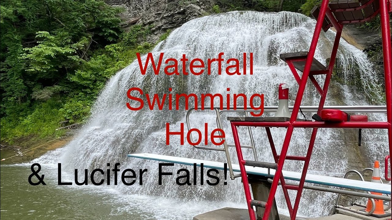 Robert H. Tremen State Park, New York 07/02/23 Enfield Falls Swimming ...