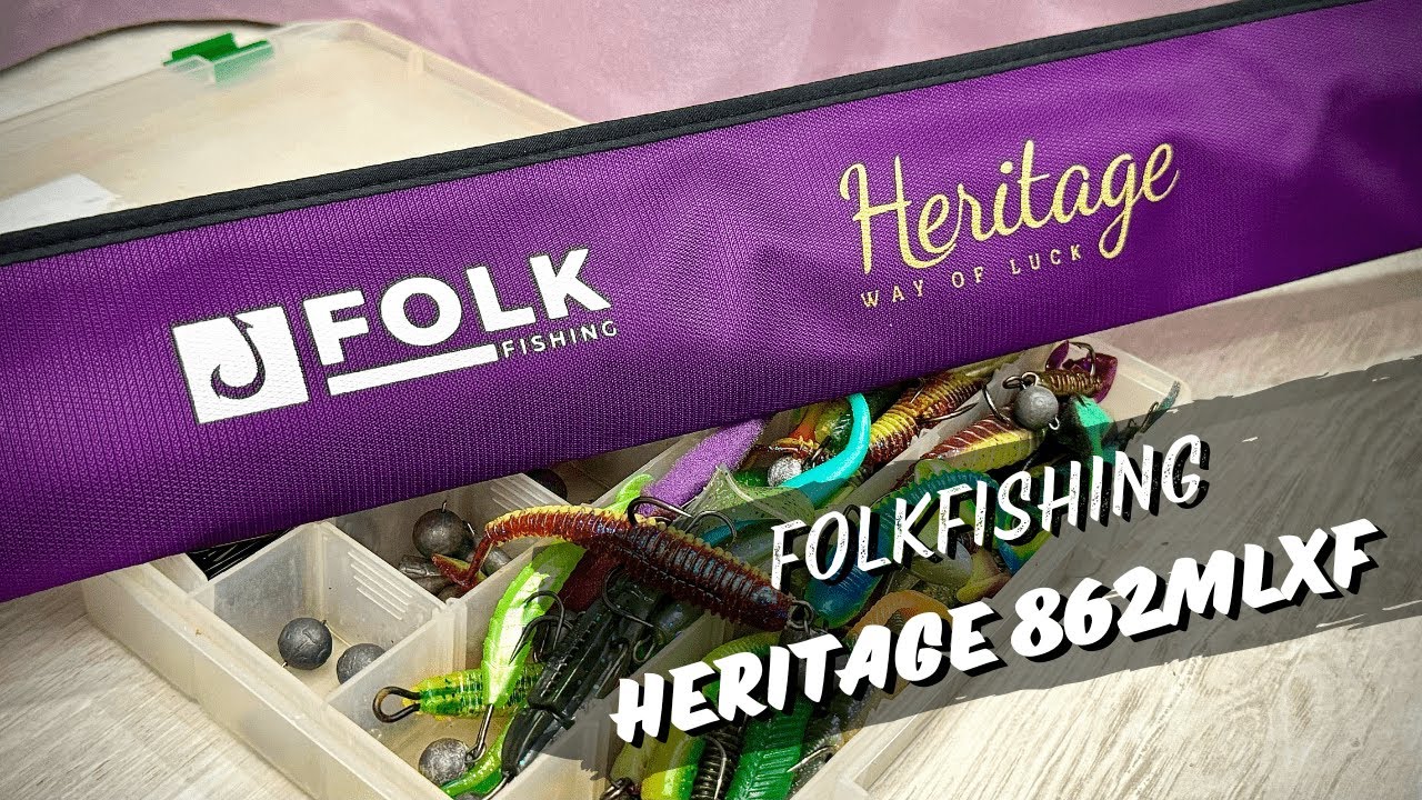 Обзор спиннинга FOLKFISHING HERITAGE 862MLXF. НОВИНКА 2025! - YouTube