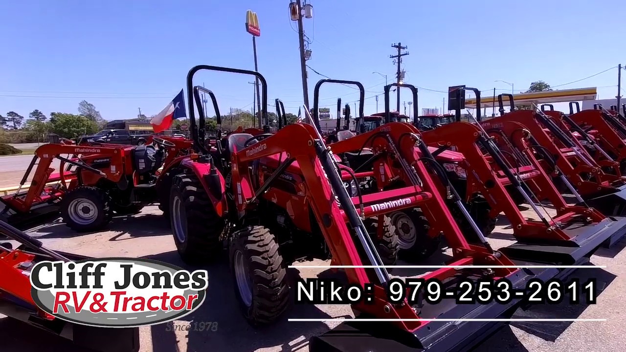 Mahindra 2638 HST 4WD Tractor With Loader - YouTube