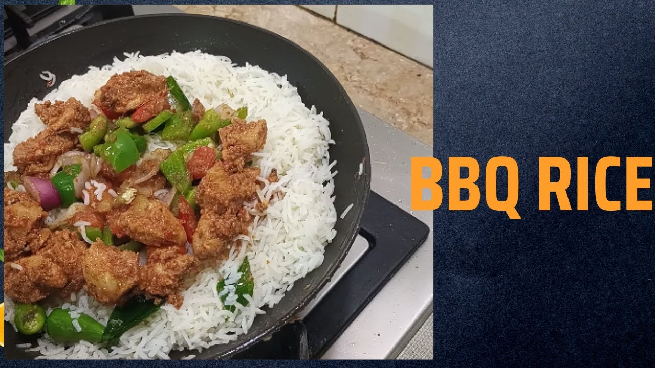 BARBEQUE RICE || BBQ RICE || جلدی اور آسان - YouTube