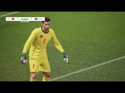 🔴Trực tiếp Việt Nam vs Bangladesh- VIDEO GAME SIMULATION