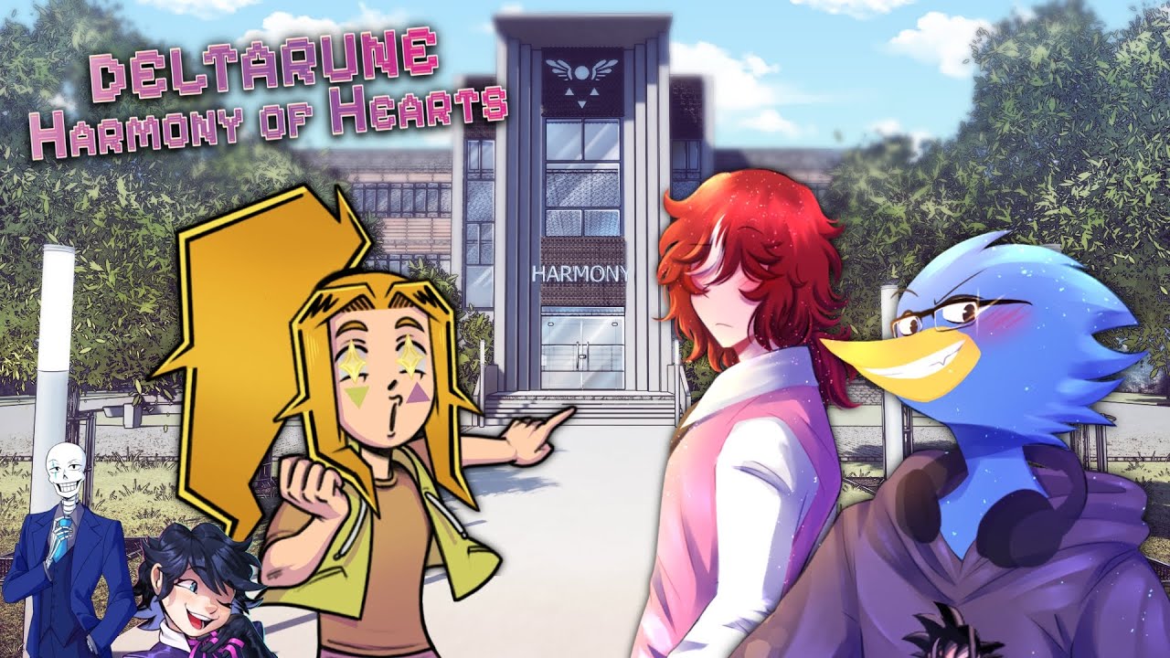 ¡JUGAMOS UNA VISUAL NOVEL DE DELTARUNE! - Deltarune: Harmony of Hearts ...