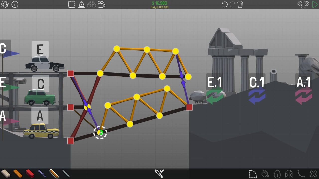 Poly Bridge 4-4 Sorting - YouTube