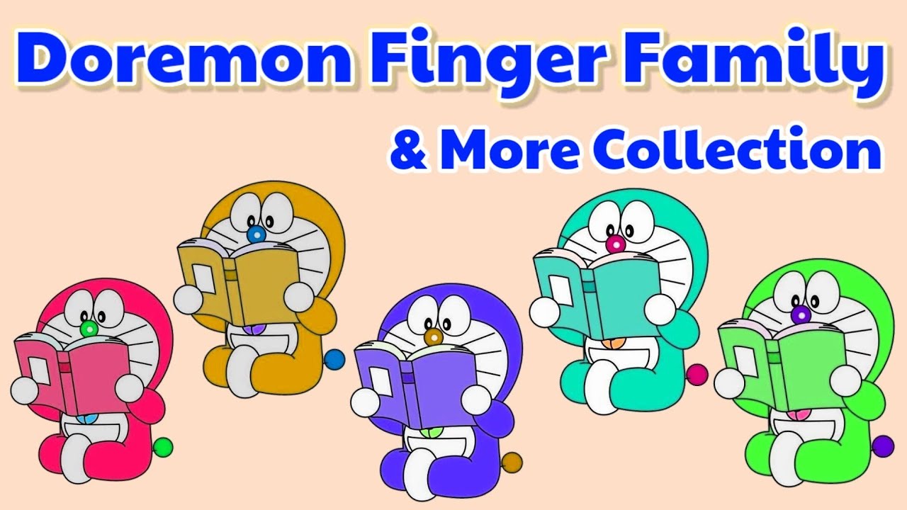 Doreamon Finger Family Song | RB Kids Nursery Rhymes & Kids Song more ...