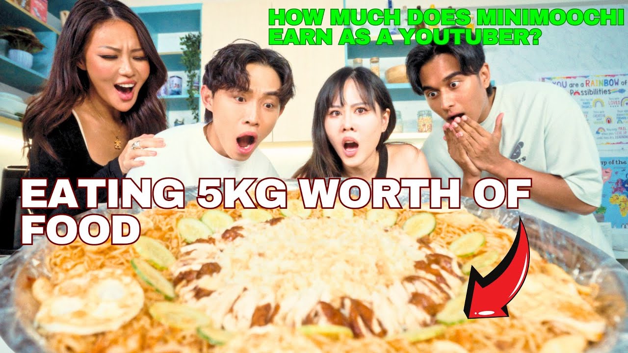 The 5KG Food Surprise That Left Minimoochi Speechless! - YouTube
