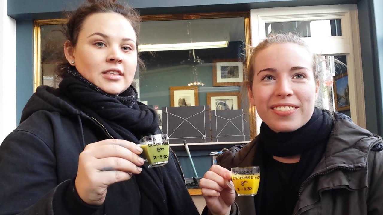 Christina and Kate from Bennington College at Fiddlehead at Four ...