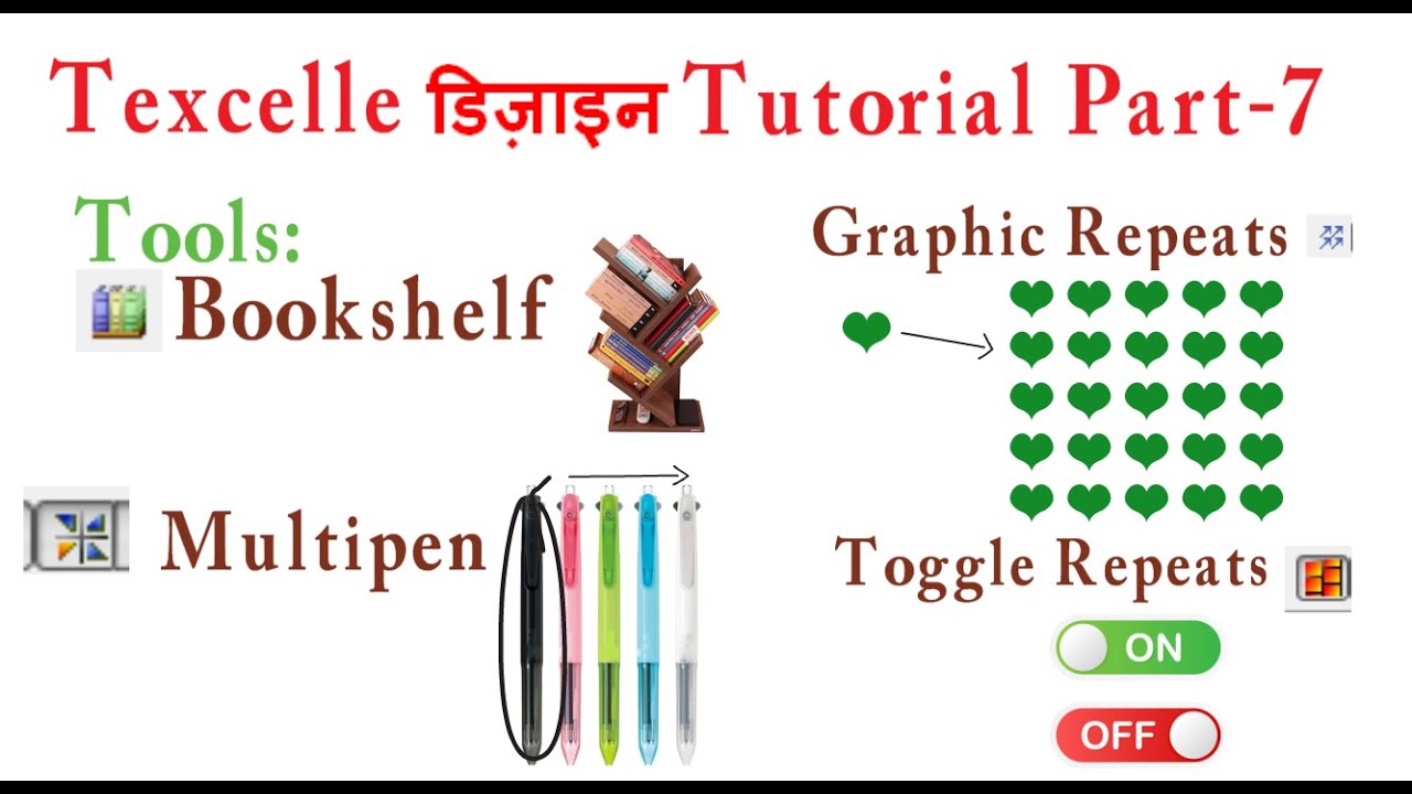 Texcelle Design Tutorial Part-7 | Jacquard Textile Designing ...