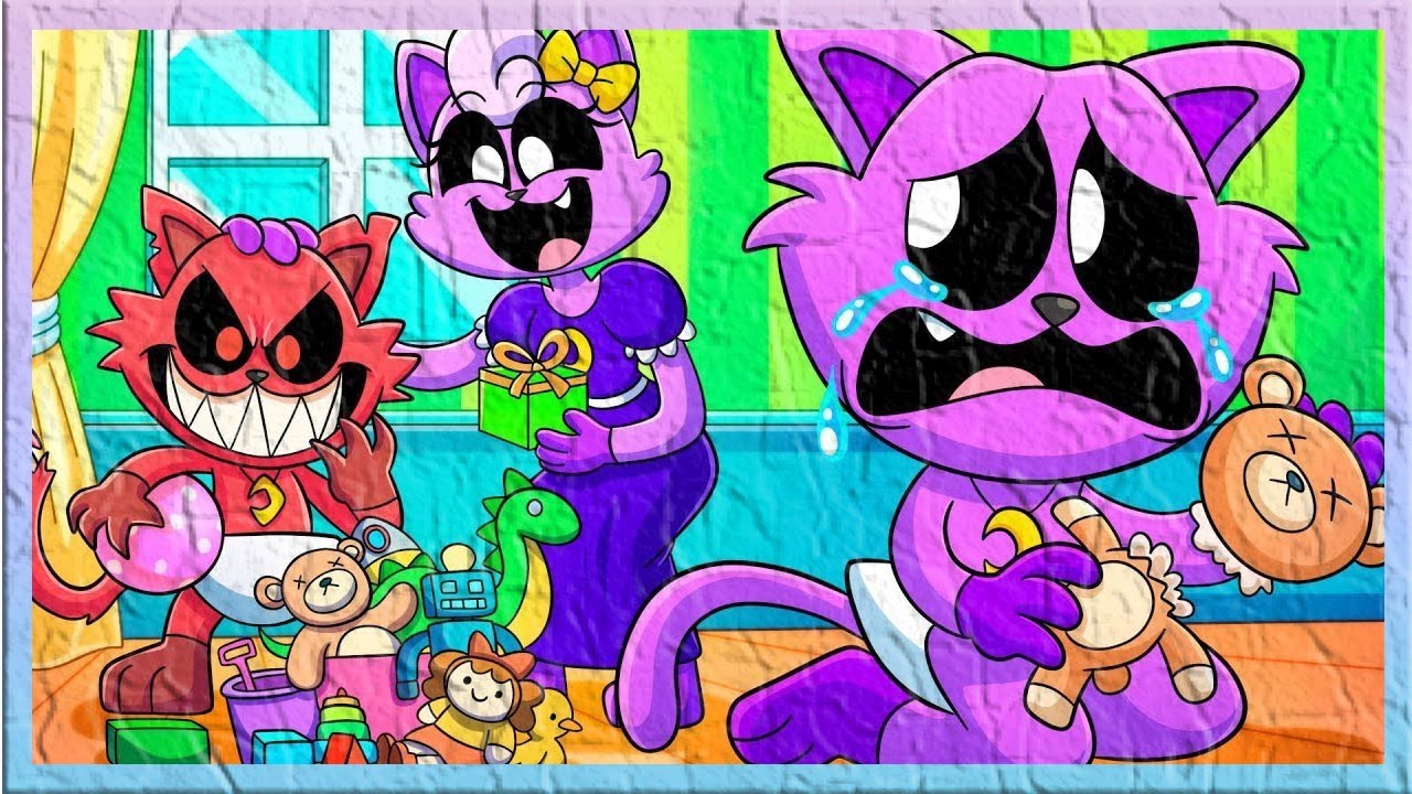 CATNAPs MOM Loves His BROTHER More Than HIM Poppy Playtime Animation ...