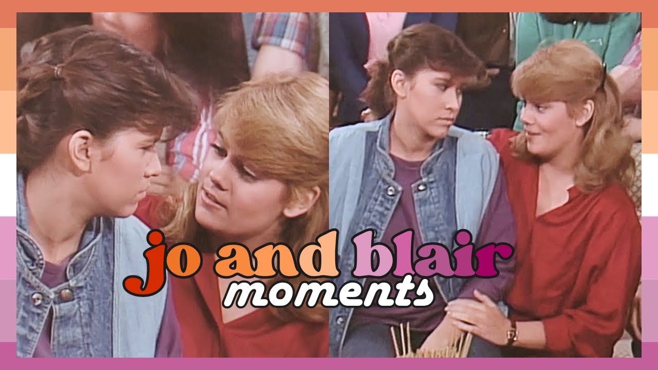 a compilation of jo & blair moments | season 5 [the facts of life ...