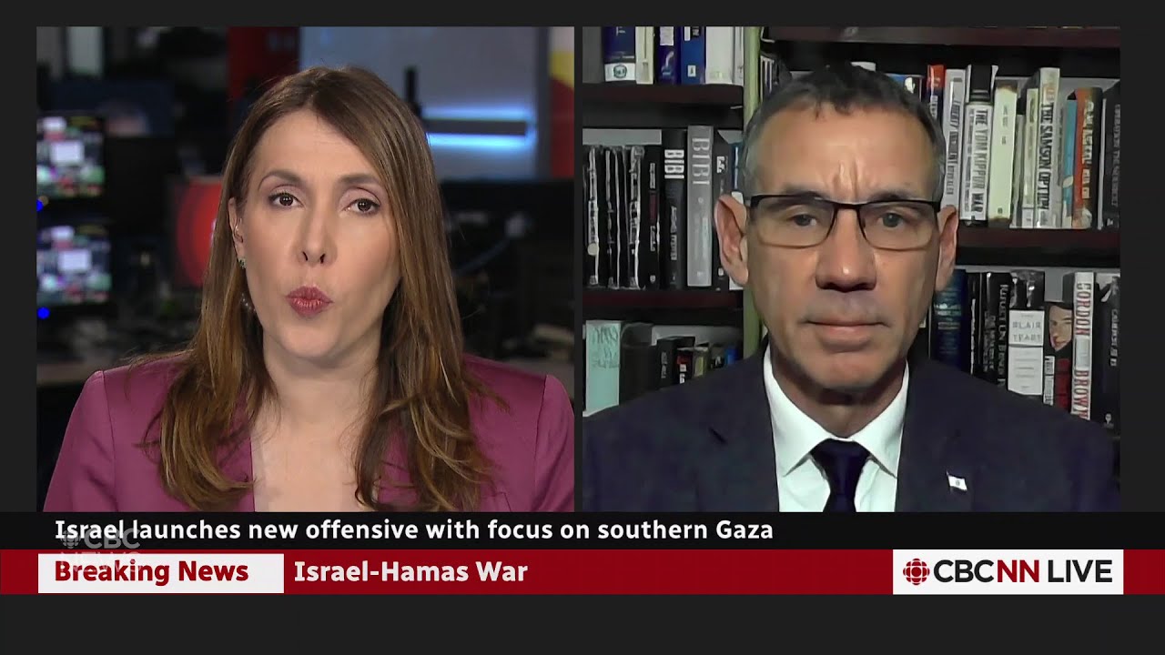 Mark Regev on CBCNN Live - 3/12/2023 - YouTube