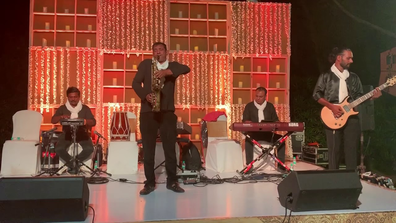 Saxophone with live musicians - YouTube