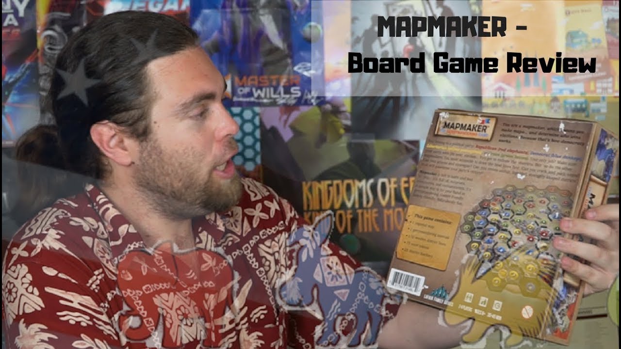 MapMaker : The Gerrymandering Game - Kickstarter - Board Game Review ...