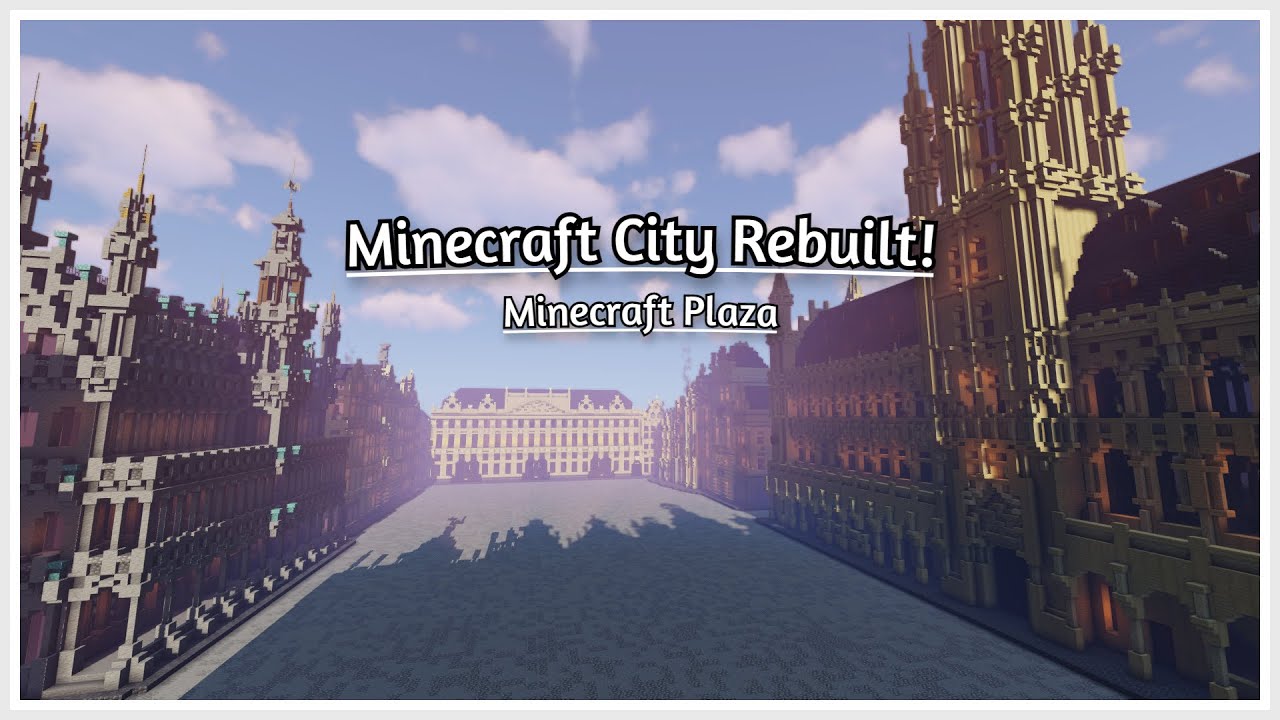 Minecraft City Rebuilt! | Mega Build pt.2 - YouTube