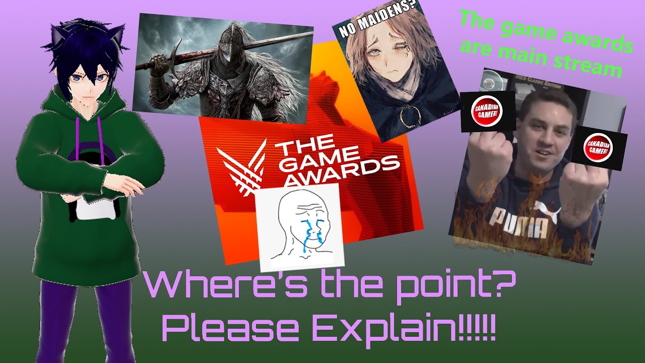 Canadian gamer on the game awards and why he's a hipster - YouTube