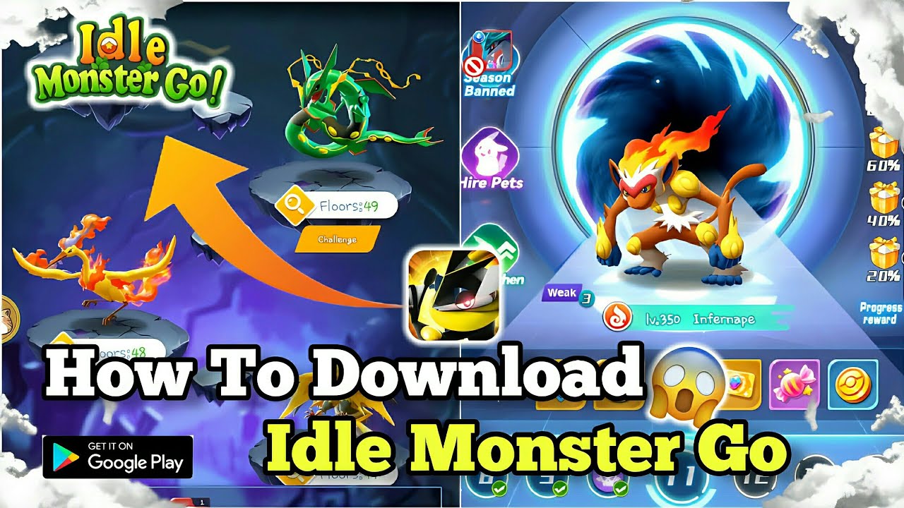 How To Download Idle Monster Go😱 | Permanent Solution | Idle Monster Go ...