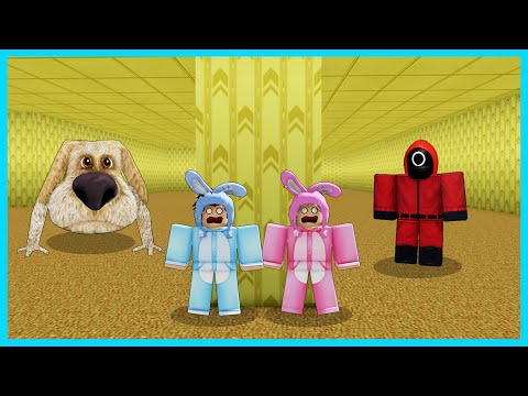 MIPAN & ZUZUZU Kabur Dari Backrooms Yang Penuh Monster Menyeramkan! ROBLOX