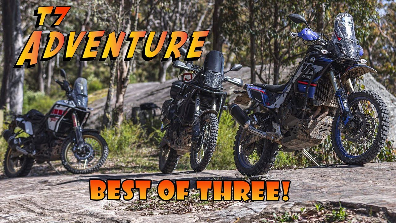 T7 ADVENTURE BEST OF THREE! Yamaha Tenere 700. Adventure Motorcycle ...