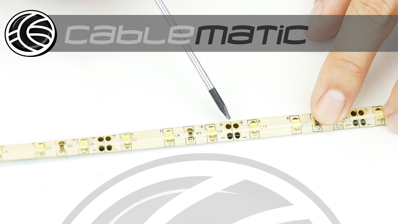 Cómo cortar e instalar una tira LED mediante accesorios o soldadura ...