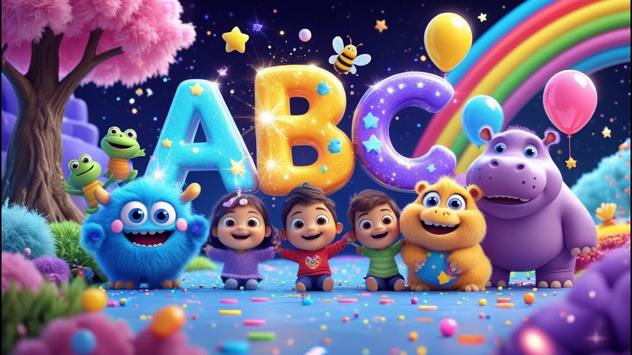 Fun ABC Song for Kids 🎶 Learn Alphabets with Animals - YouTube