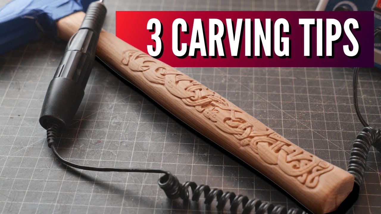 3 Carving Tips Every Power Carver/Wood Carver Should Know - YouTube