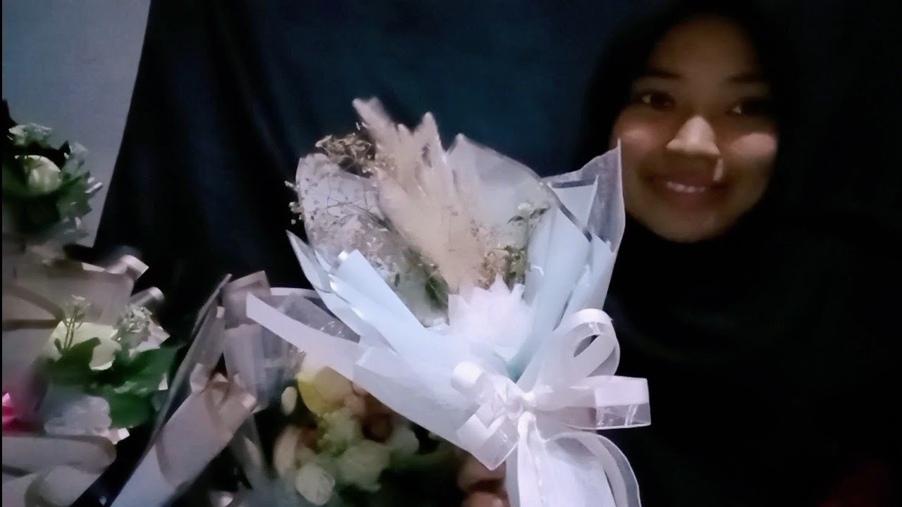 Cara Membuat Buket Bunga Cantik Simple and Elegant - YouTube