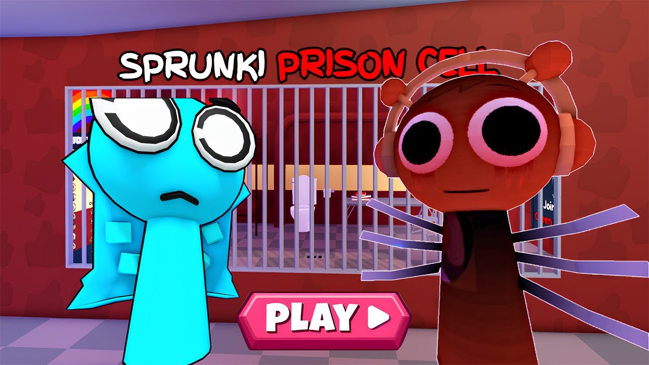 AQUA SPRUNKI vs EVIL OREN SPRUNKI in BARRY'S PRISON RUN! New Scary Obby ...