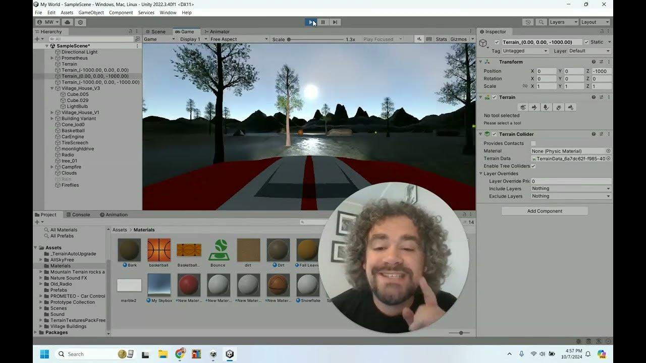 Lesson 9 Using Animation To Create Sunrise and Sunset in Unity 🌅 - YouTube