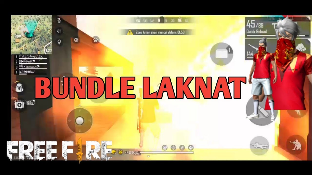 BUNDLE LEGEND PERUSAK KONTEN|||||FREE FIRE BATTLE GROUND INDONESIA ...