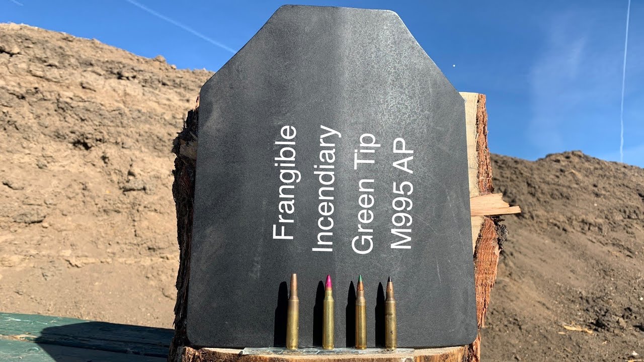 Level 3 Armor vs the M995: World's Most Expensive 5.56 Round - YouTube