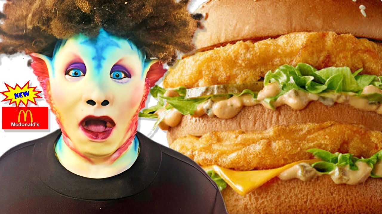 MUKBANG EATING • *NEW* MCDONALD'S CHICKEN BIG MAC - YouTube