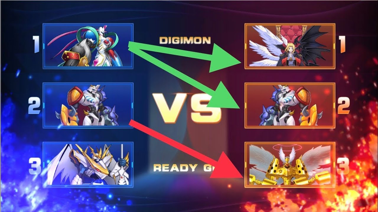Chaosmon Vs Omnimon