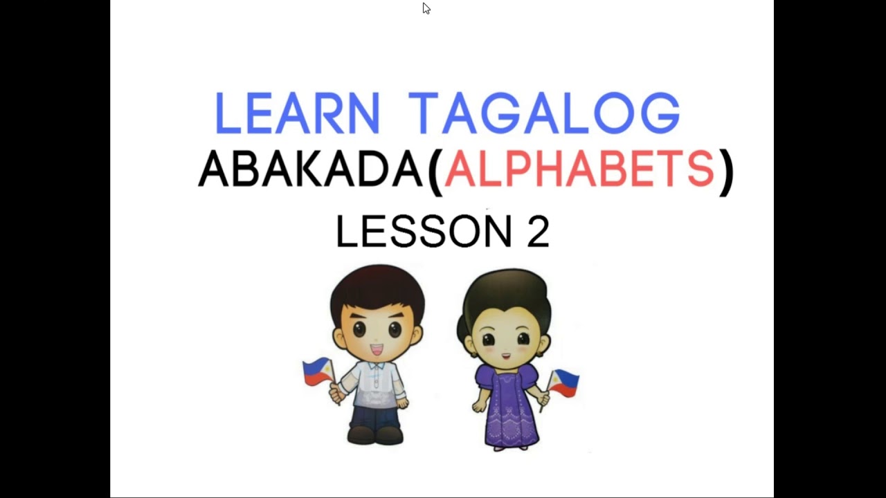 Learn tagalog for beginners lesson 2 - YouTube