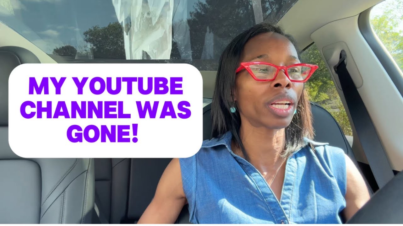 I GOT MY YOUTUBE CHANNEL BACK After It Was DEACTIVATED! - YouTube