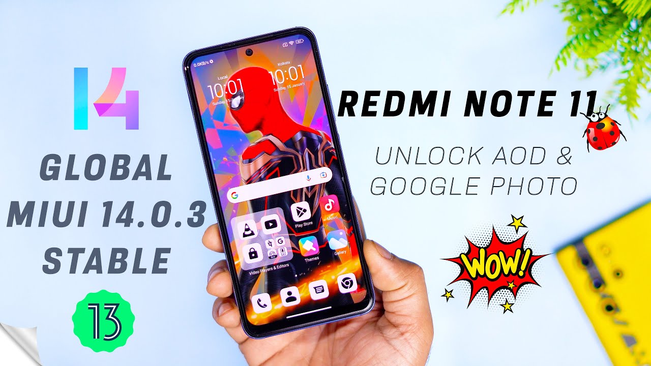 Global Stable MIUI 14.0.3 for Redmi Note 11 Review, Unlock AOD, Google photo and More but ...
